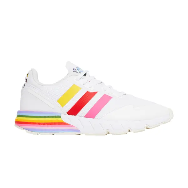 Adidas Zx 1k Boost 'pride' Sneakers - White
