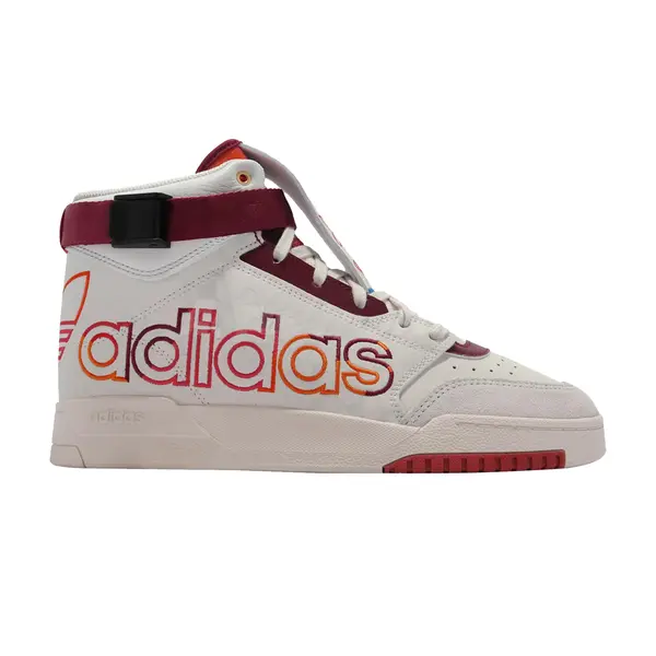 Adidas Drop Step High-top Sneakers - White
