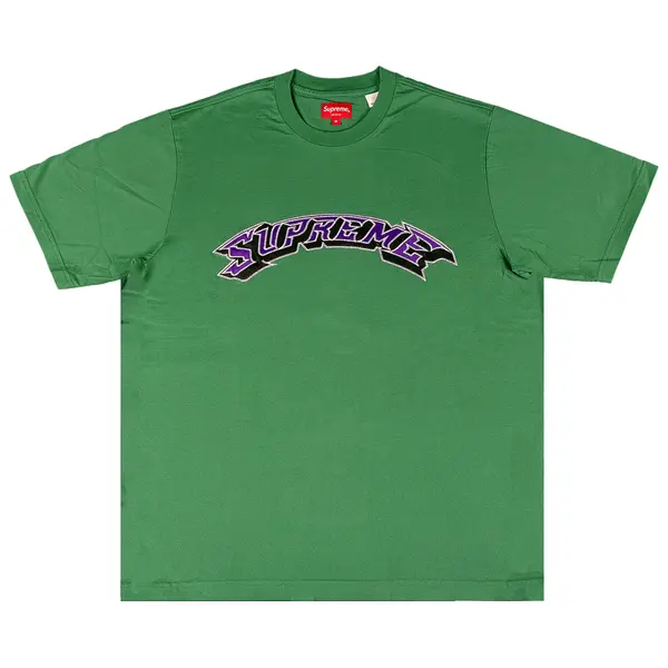 Supreme Appliqué Arc Short-sleeve Top - Green