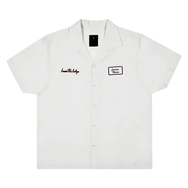 JORDAN X Union La Mechanic Shirt 'platinum - White
