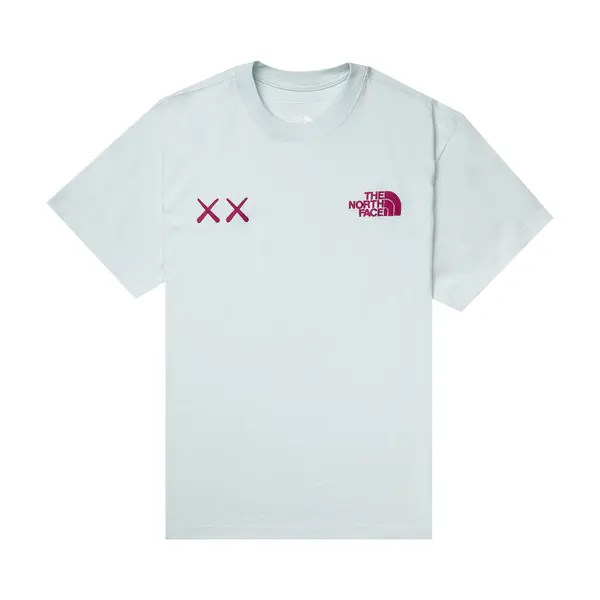 The North Face X Kaws Short-sleeve Tee 'ice - Blue