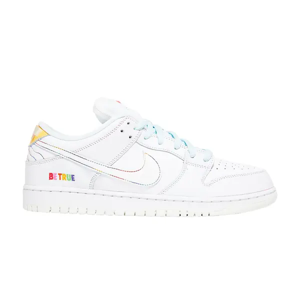 Nike Dunk Low Sb ‘be True’ Sneaker - White