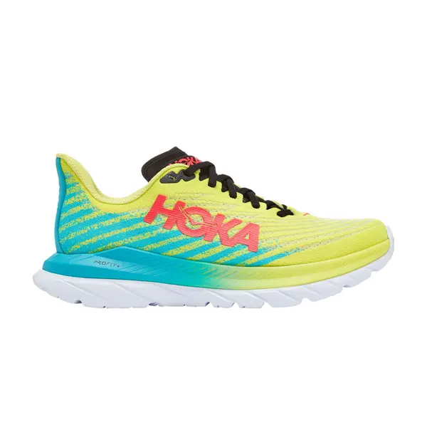 HOKA® Mach Athletic Sneakers - Yellow