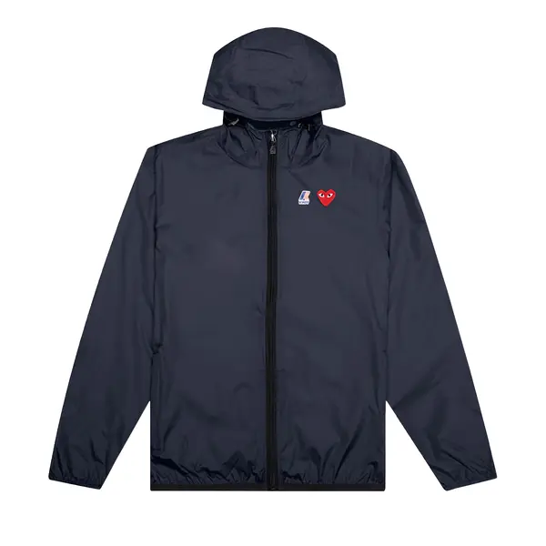 Play Comme Des Garcon X K Way Full Zip Jacket