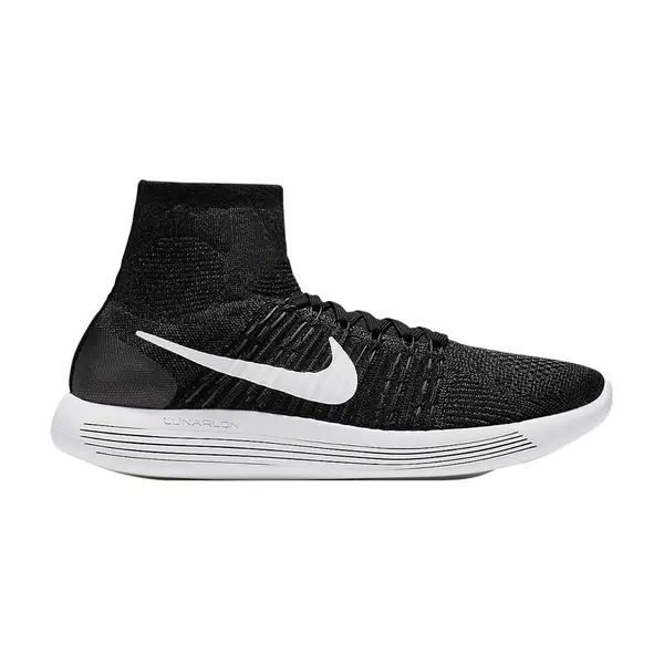 Nike Lunarepic Flyknit High-top Sneakers - Black
