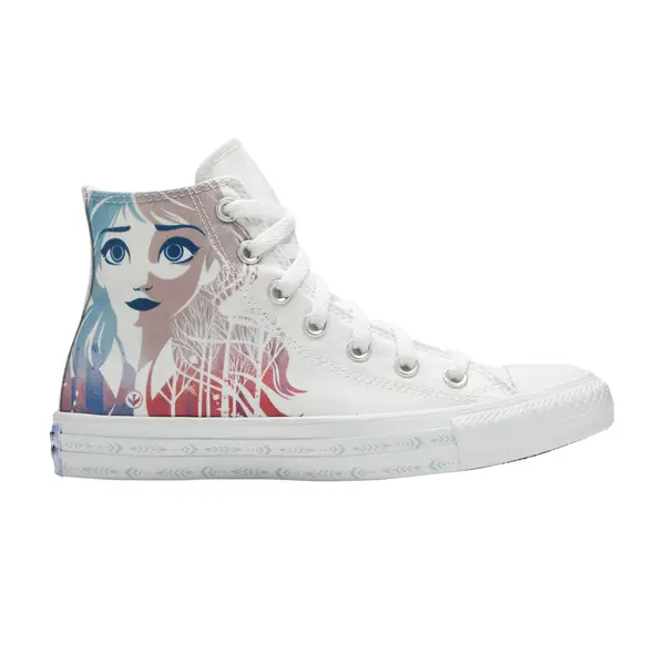 CONVERSE Frozen 2 X Chuck Taylor All Star High Top Sneakers - White