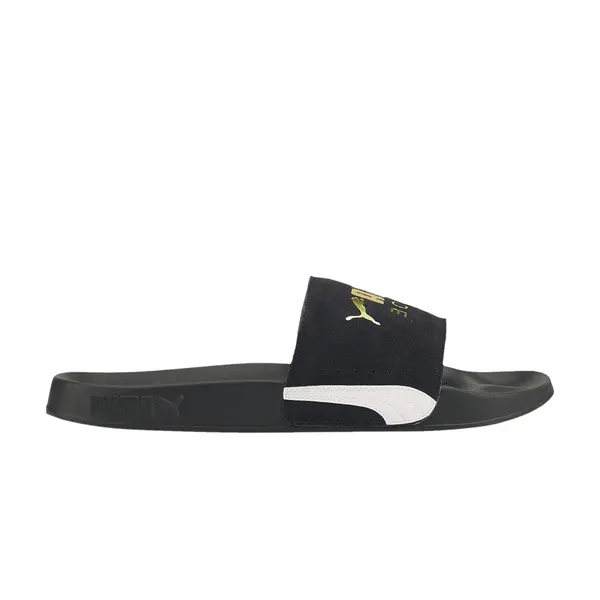 PUMA Leadcat 2.0 Suede Classic Slide - Black