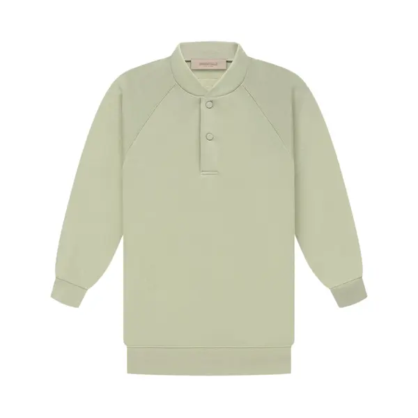 Fear Of God 3/4 Sleeve Henley - Green