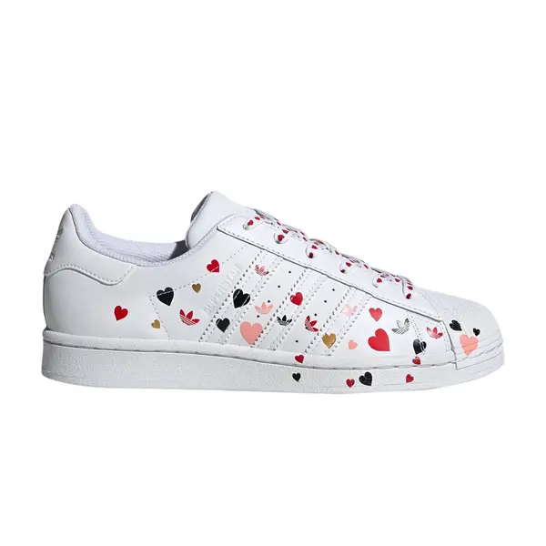 Adidas Superstar 'valentine's Day' Sneakers - White