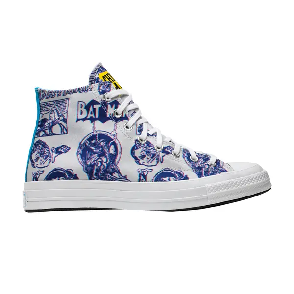 CONVERSE Dc Comics X Chinatown Market X Chuck 70 High '3d Batman Print' Sneaker - White