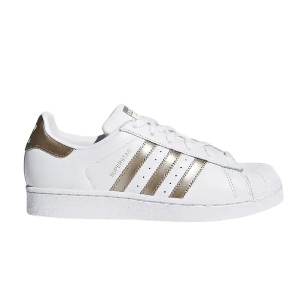 Adidas Superstar Metallic Sneakers - White