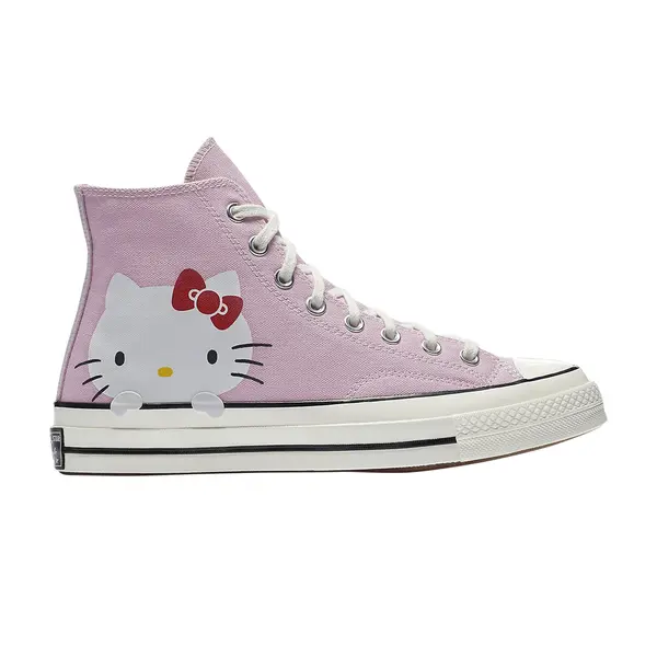 CONVERSE X Hello Kitty Chuck 70 Hi Top Sneakers - Pink