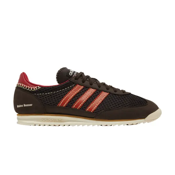 adidas Wales Bonner ブラウンシューズ Adidas X Wales Bonner Sl72 Knit Sneakers - Brown | Editorialist