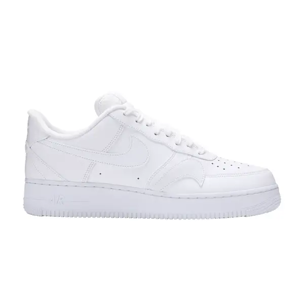 Nike Air Force 1 '07 Lv8 'misplaced Swoosh Triple - White