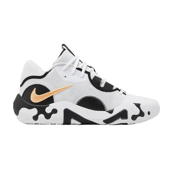 Nike Pg 'orange Chalk' Sneakers - White