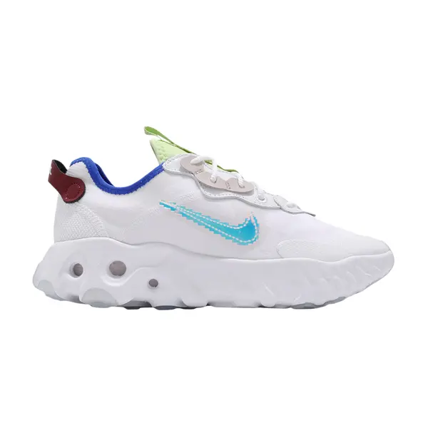 Nike React Art3mis Se Pixel Swoosh Sneakers - White