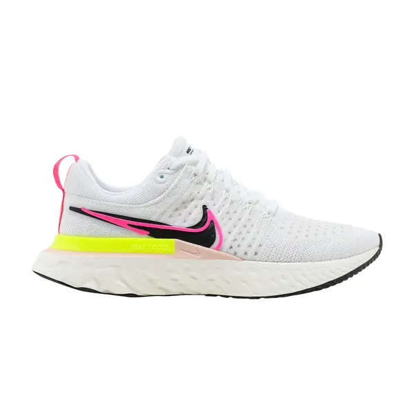 Nike React Infinity Run Flyknit 2 'rawdacious - White