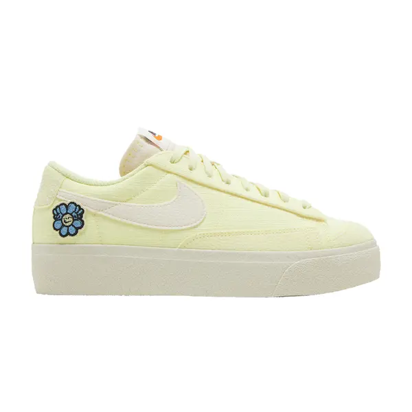 Nike Blazer Low Platform Next Nature 'flower Power - Yellow
