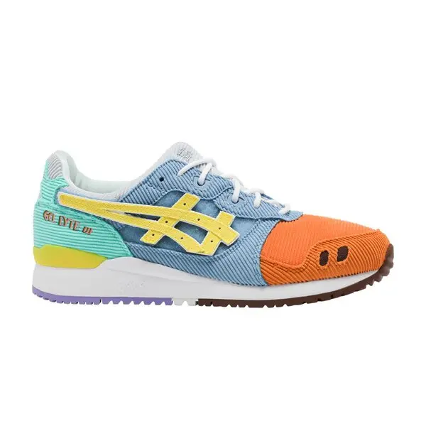 Asics Sean Wotherspoon X Atmos X Gel Lyte 3 'corduroy' Sneakers - Multicolor