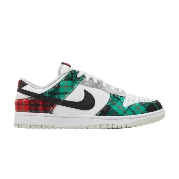 Nike Dunk Low Premium Tartan Plaid - White