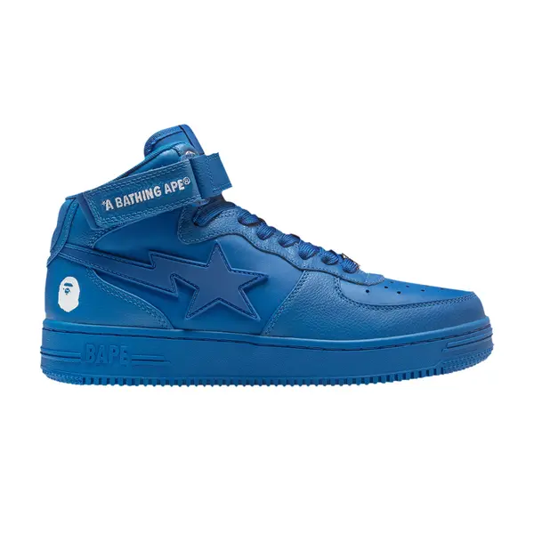 A BATHING APE Bapesta Mid - Blue