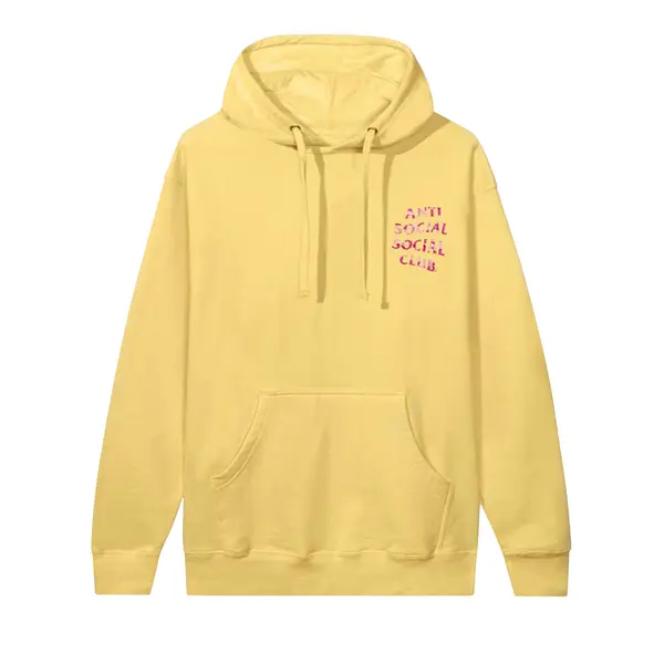 ANTI SOCIAL SOCIAL CLUB Plain Sight Hoodie - Yellow