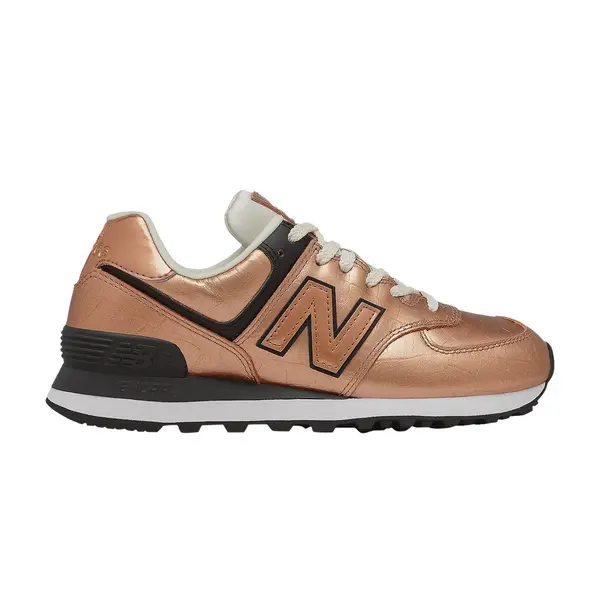 NEW BALANCE 574 Sneakers - Gold