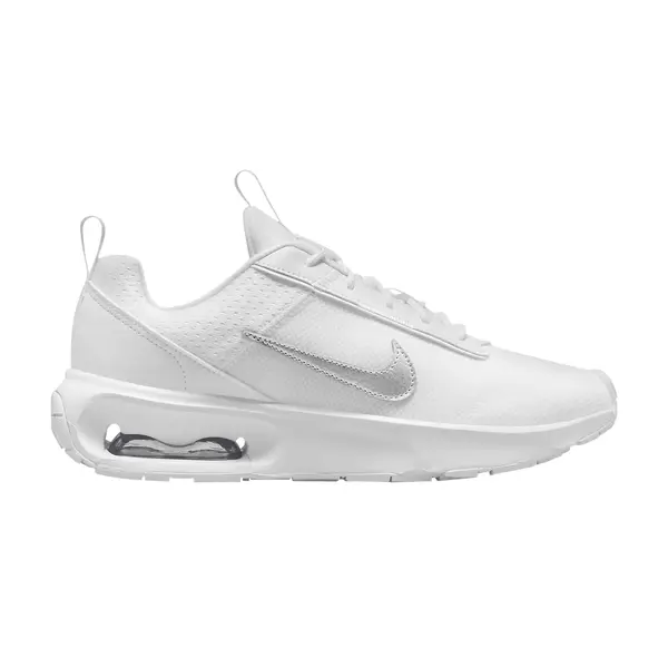 Nike Air Max Interlock Lite Metallic Silver Sneakers - White