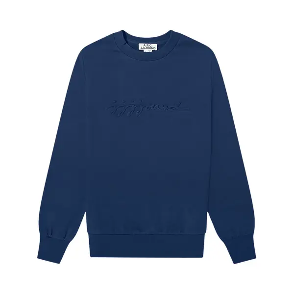 A.p.c. X Jjjjound Justin Sweater - Blue
