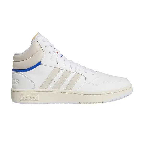 Adidas Hoops 3.0 Mid Top Sneakers - White