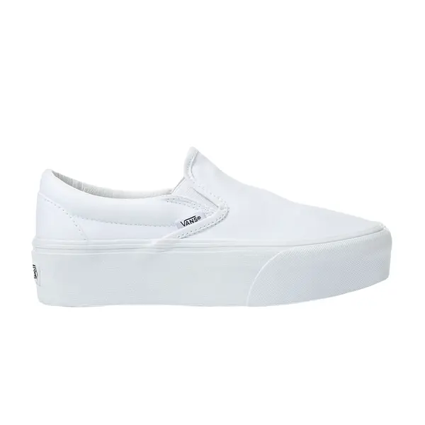 VANS Classic Slip-on Stackform - White