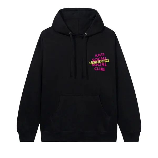 ANTI SOCIAL SOCIAL CLUB Sag Hoodie - Black