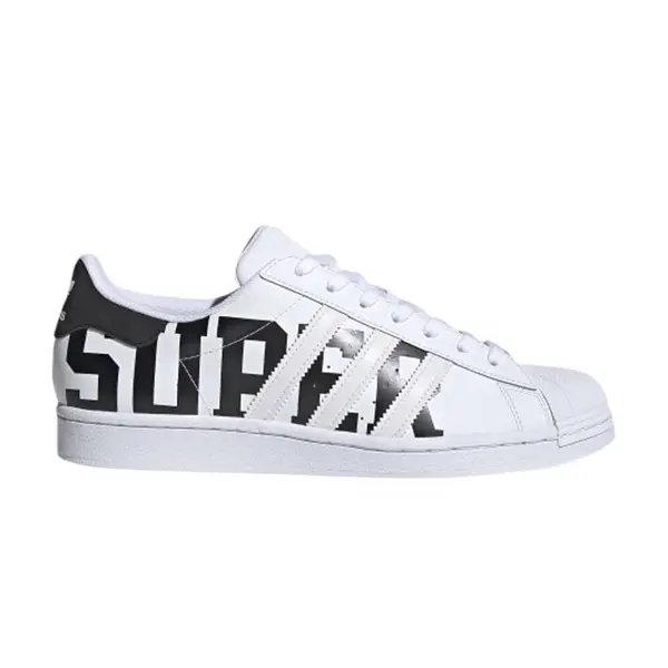 Adidas Superstar Xxl Print Sneakers - White