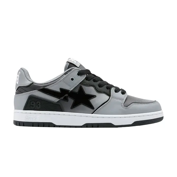 A BATHING APE Sk8 Sta #5 Gradient Sneakers - Black