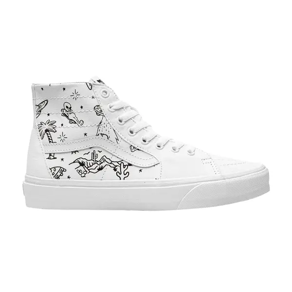VANS Sk8-hi Tapered 'unidentified U-paint' Sneakers - White