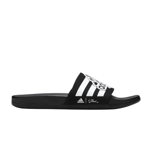 Adidas X The Simpsons Adilette Comfort Slides - Black