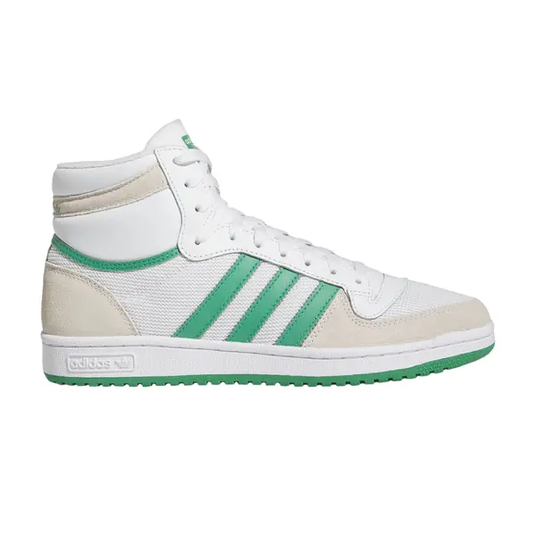 adidas Top Ten RB Shoes - Men's - Cloud White / Court Green / Chalk White - 12