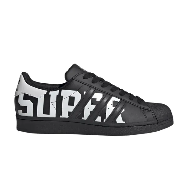 Adidas Superstar Xxl Print Sneakers - Black