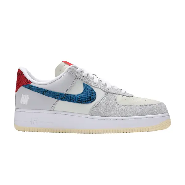 Nike X Undefeated Air Force 1 Low '5 On It' Sneakers - White