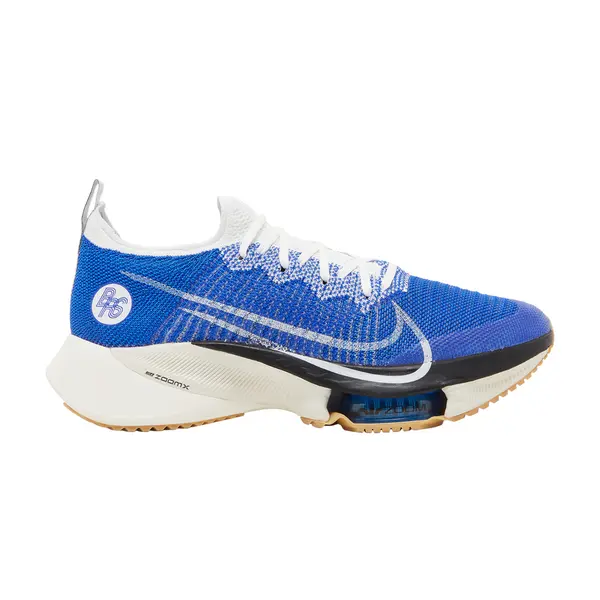 Nike Air Zoom Tempo Next% Flyknit Ribbon Sports Sneakers - Blue