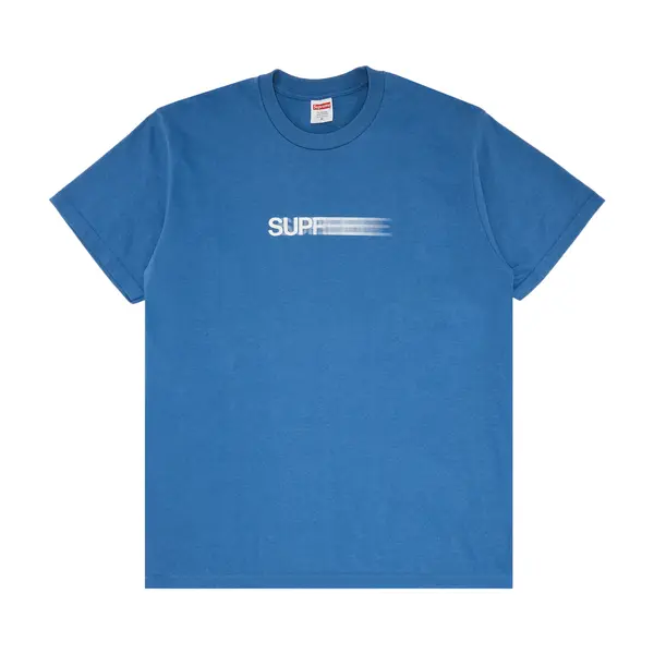 Supreme Motion Logo Tee 'faded - Blue