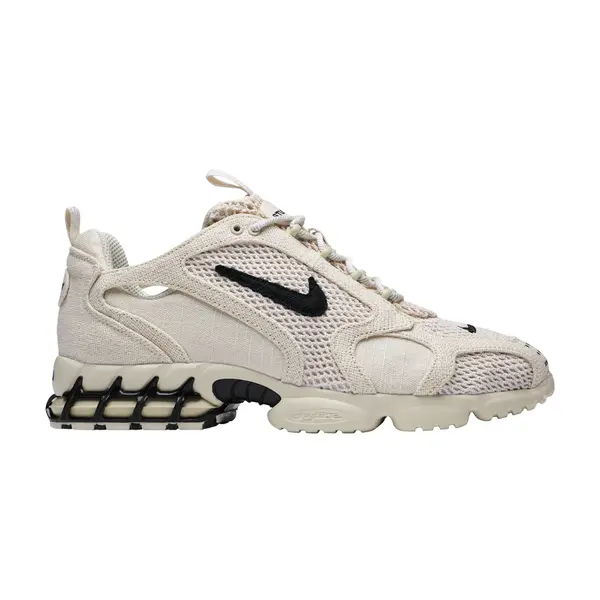 Nike Stussy X Air Zoom Spiridon Caged 2 Sneakers - Tan