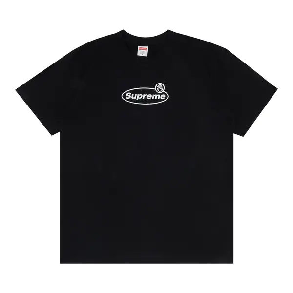 Supreme Warning Tee - Black