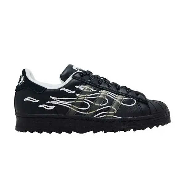 Adidas No Sleep Rave Club X Superstar Ripple 'core - Black