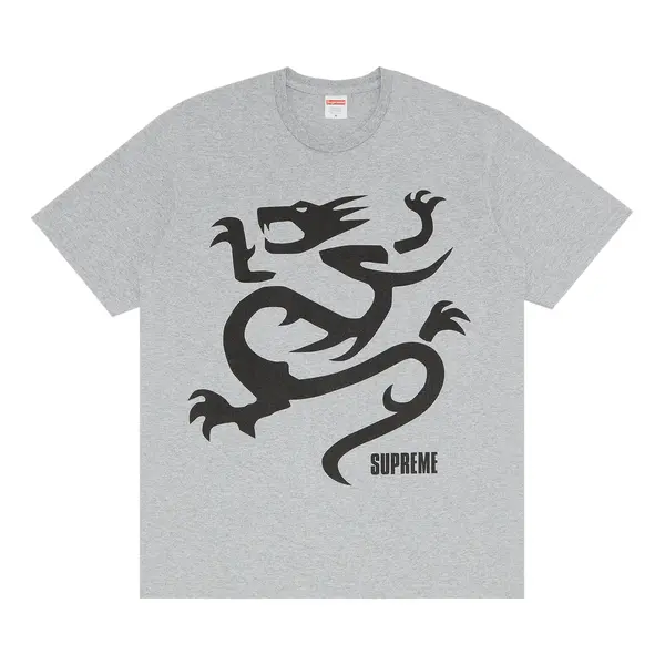 Supreme Mobb Deep Dragon Tee 'heather - Grey