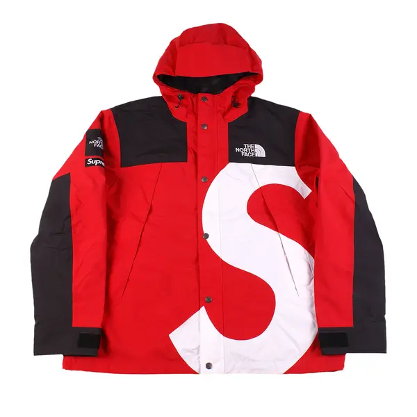 Supreme X The North Face Logo Mountain Jacket - Red