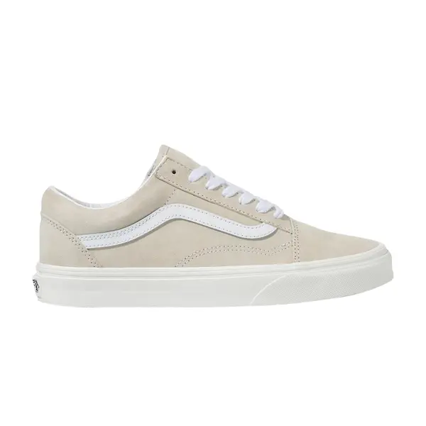 VANS Old Skool Pig Suede Sneakers - Cream