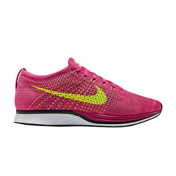 Nike Flyknit Racer 'fireberry - Pink