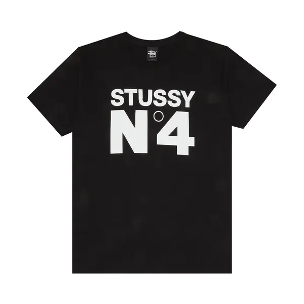 StÜssy No. 4 Tee - Black