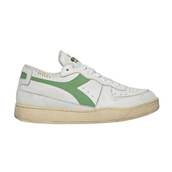 DIADORA Mi Basket Row Cut Sneakers - White